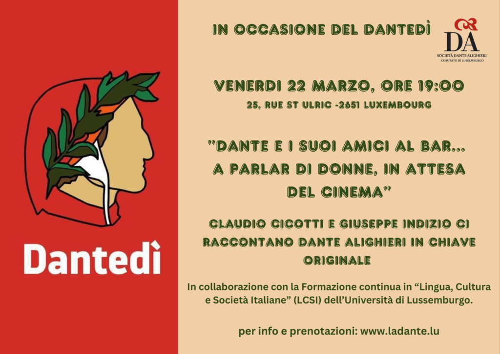Dantedì 2024 | Società Dante Alighieri